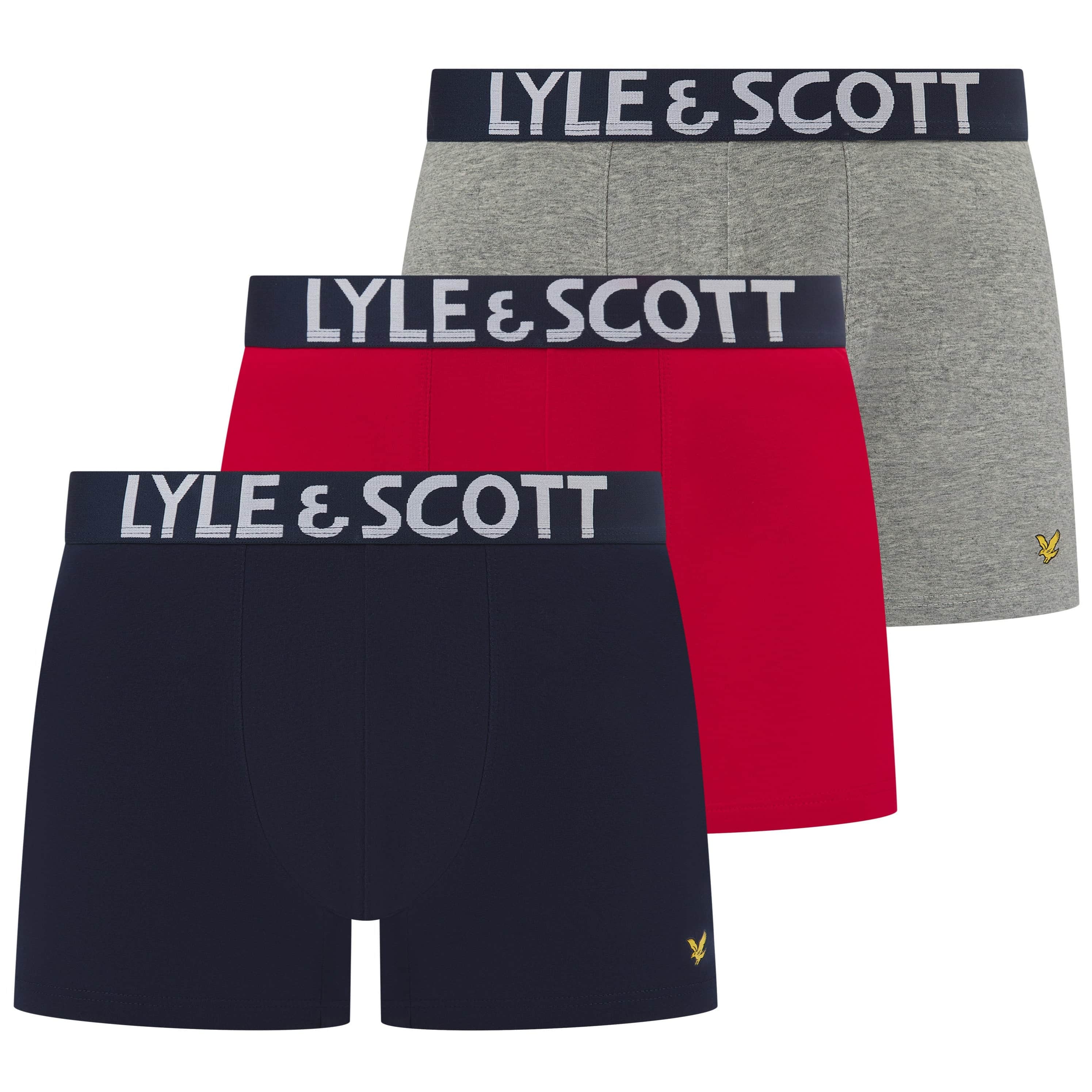 Lyle & Scott Daniel Boxer Briefs 3 Pack Barbados